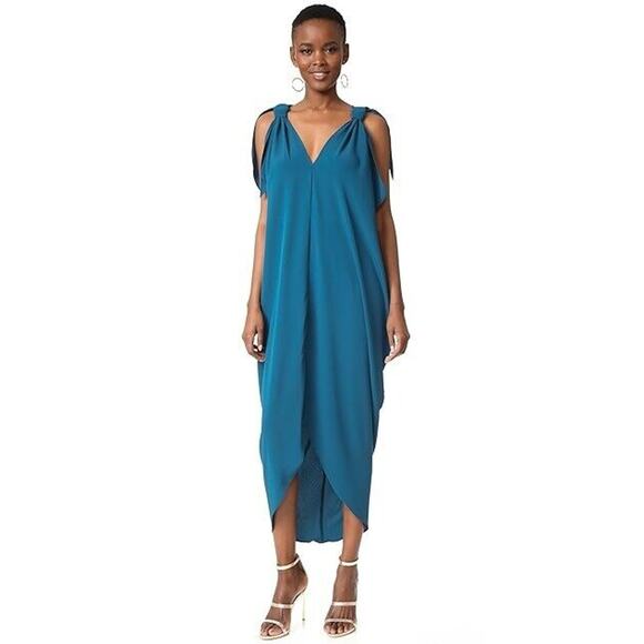 Hatch | Dresses | Hatch The Isabel Amira Maternity Caftan Dress In Teal ...